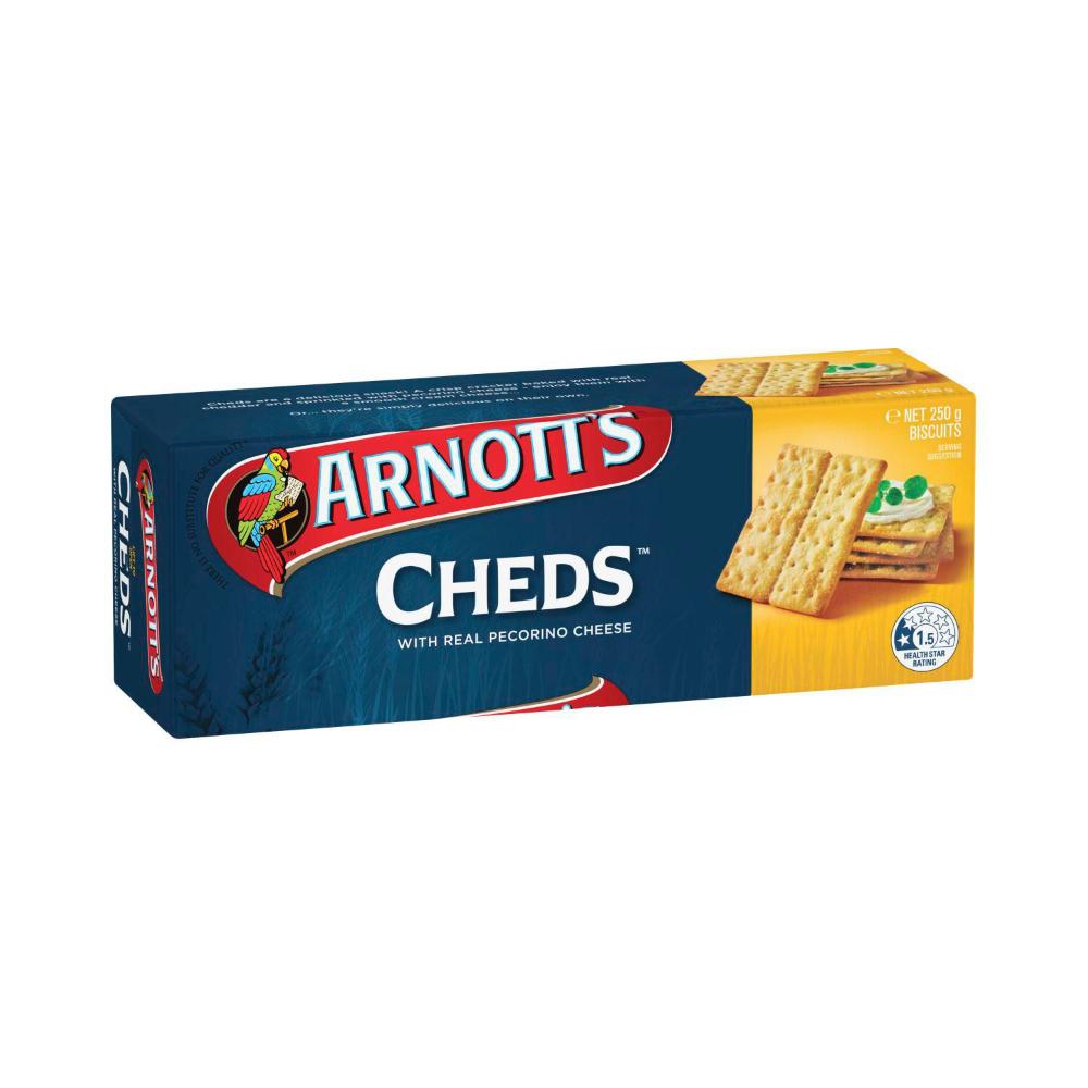 Arnott's Cheds Crackers | 250g – Australian Snacks