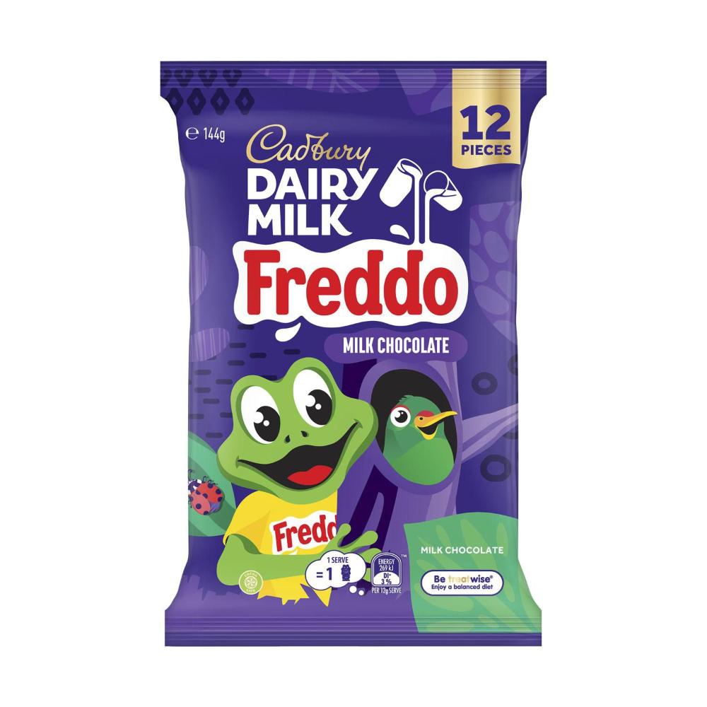 Cadbury Dairy Milk Freddo Frogs Chocolate 12 Pack | 144g – Australian ...