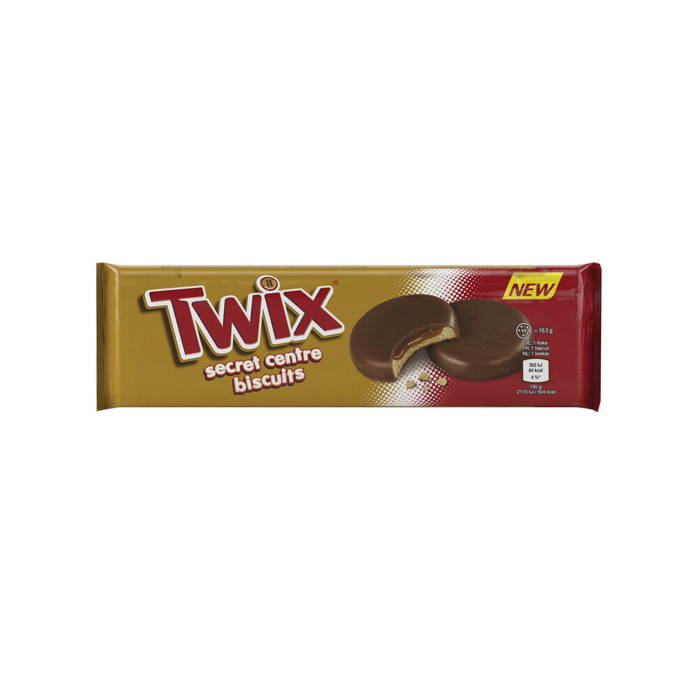Twix Secret Centre Biscuits with Caramel Filling | 132g – Australian Snacks
